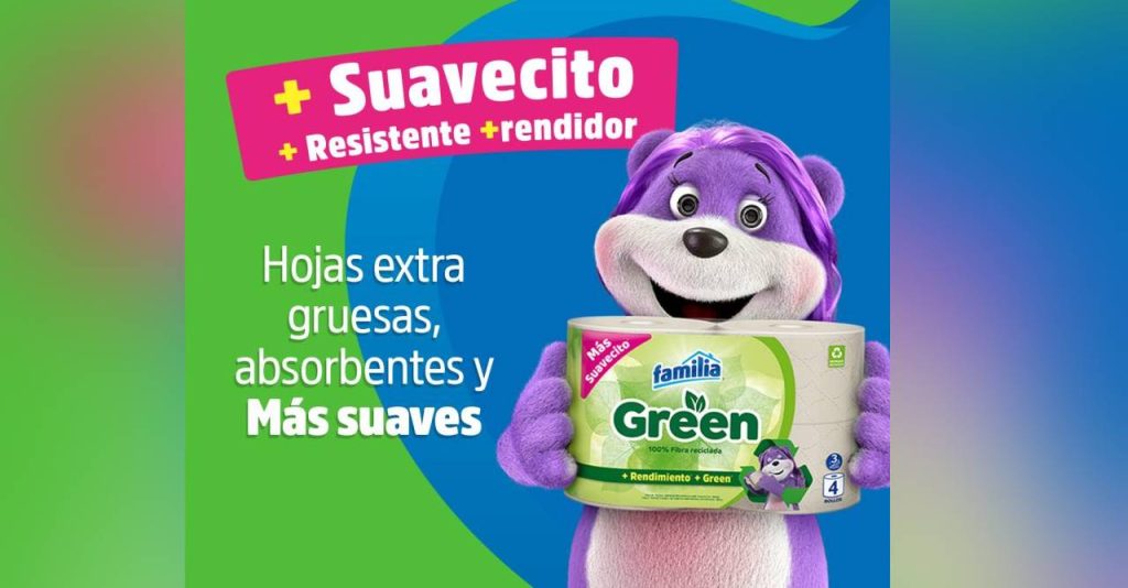 Essity Colombia presenta nuevo Papel Higiénico Familia Green®con mayor ...
