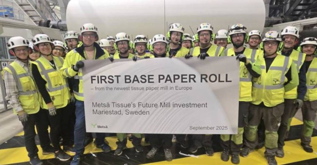 Metsä Tissue inicia producción en su nueva máquina PM37 en la fábrica ...
